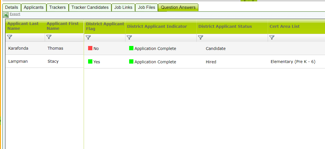Question Answers Tab – SchoolFront