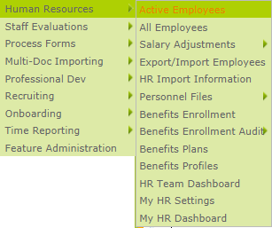 Grant Access to Selected Employees on the Active Employee Grid ...