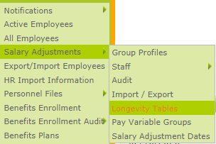 Longevity Tables – SchoolFront