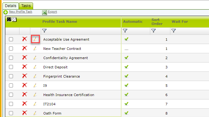 Disabling Tasks – SchoolFront