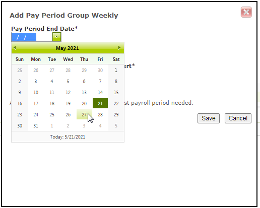 Pay Periods – SchoolFront