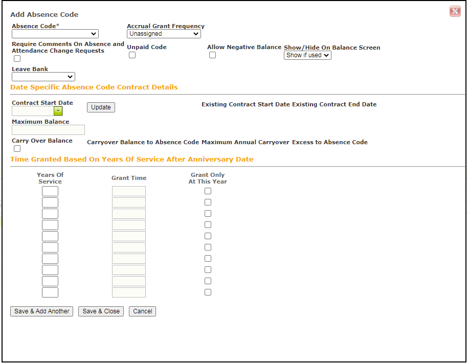 Attendance Groups – SchoolFront