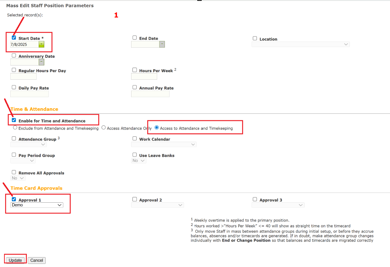Add an Employee to a Position's Staff – SchoolFront