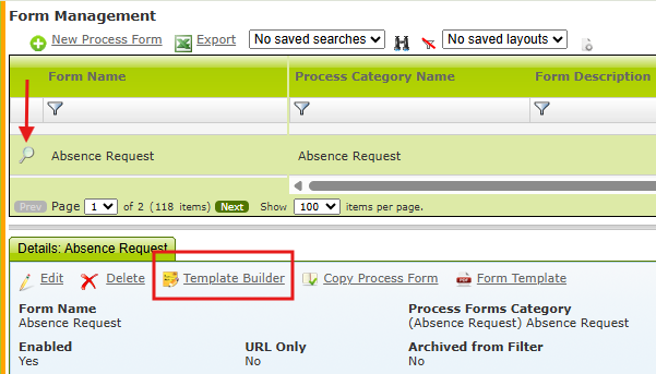 Process Form Setup: Absence Requests & Absence Change Requests ...