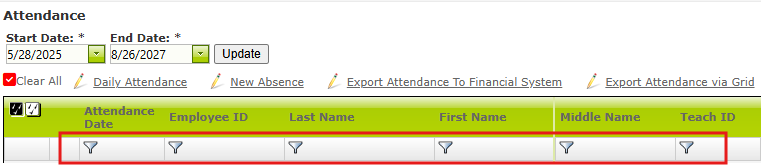 Sending Notifications Within Attendance – SchoolFront