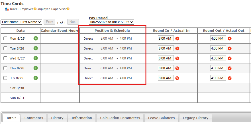 Payroll Processing Cycle - Timecards – SchoolFront