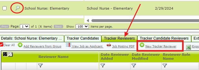 Trackers: Adding and Notifying Reviewers – SchoolFront