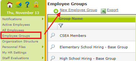 Creating and Using Employee Groups – SchoolFront