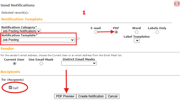 Creating a Printable PDF of a Job Posting – SchoolFront