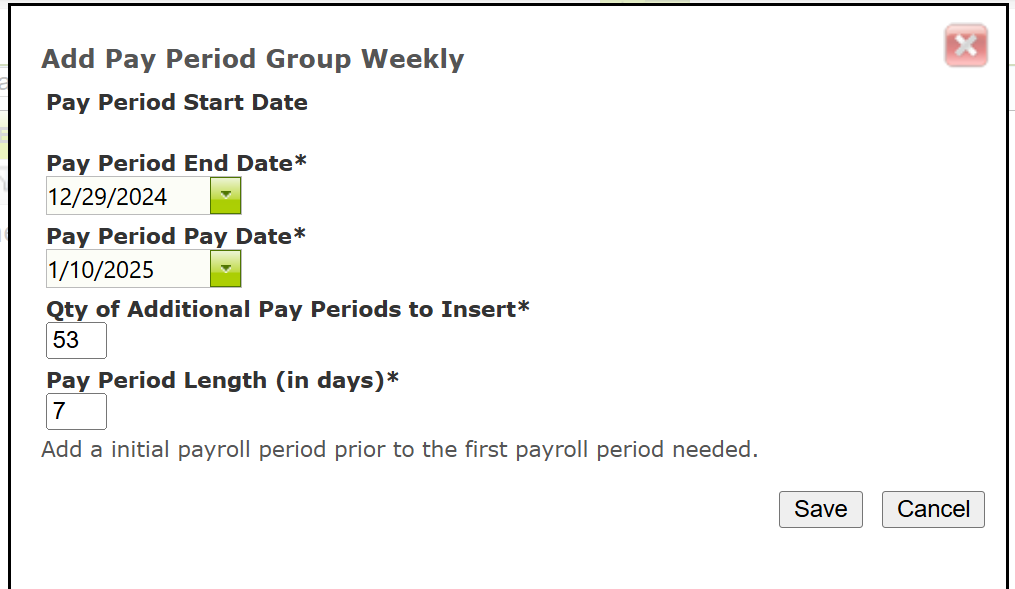 Pay Periods – SchoolFront